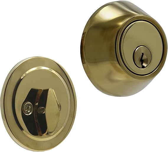 Single Cylinder Deadbolt Lock, Dead Bolt Locks for Exterior Doors ...