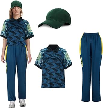 Amazon.com: Paklemy Raygun Breakdancing Costume Shirt Hat Pants Outfit ...