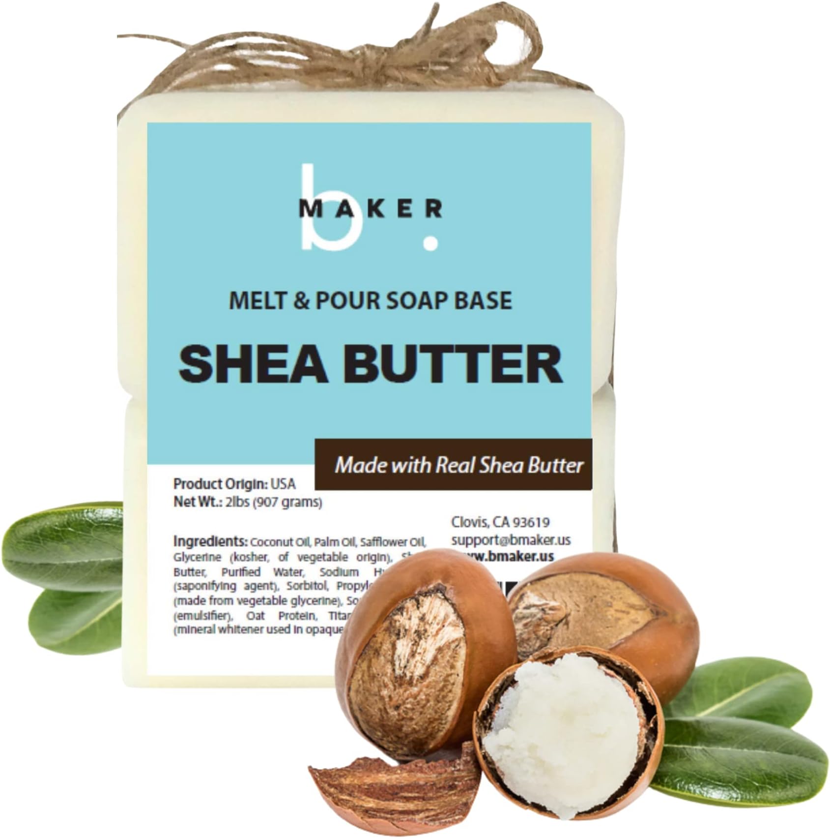 Amazon.com: Pifito Shea Butter Melt and Pour Soap Base (2 lb) │ Premium ...