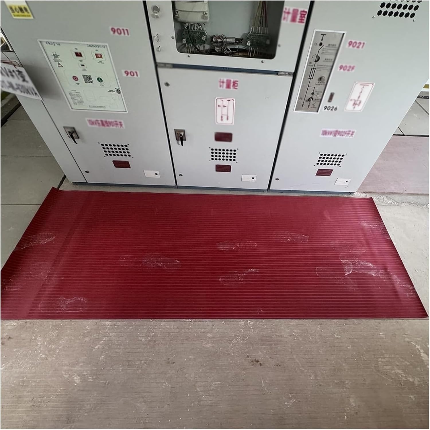 Non-Conductive Fusebox Safety Mats High Voltage Insulated Rubber Mat ...