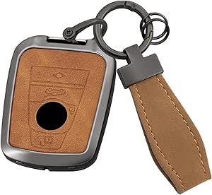 Amazon.com: HIBEYO Key Fob Cover Compatible with BMW I3 I8 2014-2022 ...