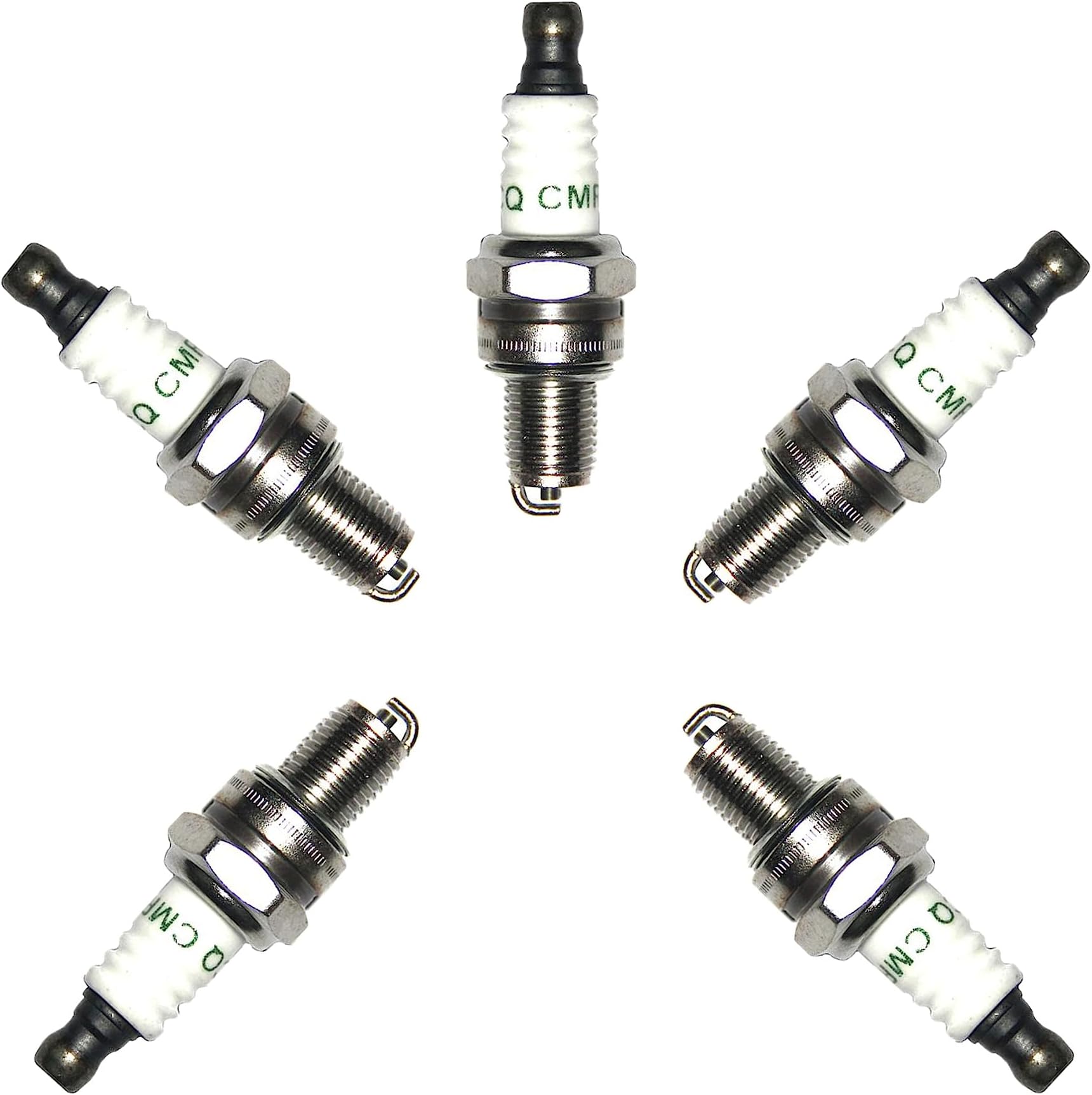 Amazon.com: 5 Pack Spark Plug CMR6H Fit For Husqvarna 324 HDA 55x T435 ...