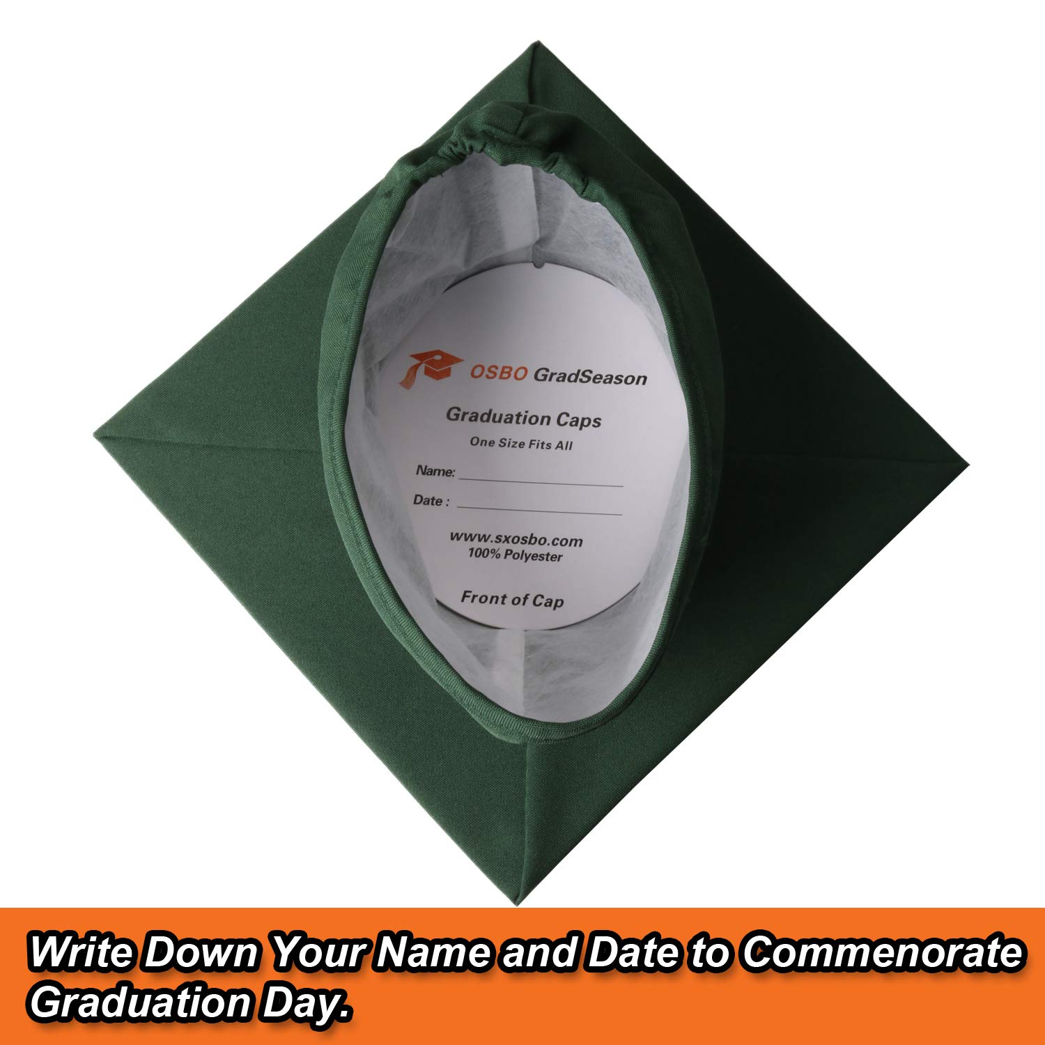 Snapklik.com : OSBO GradSeason Matte Graduation Gown Cap Tassel Set ...