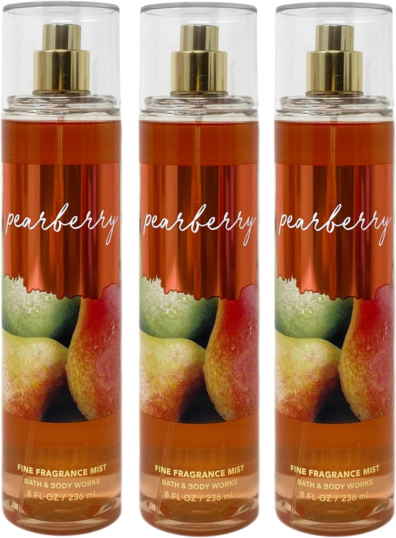 Amazon.com : Bath & Body Works Pearberry Fine Fragrance Mist, 8 Oz ...