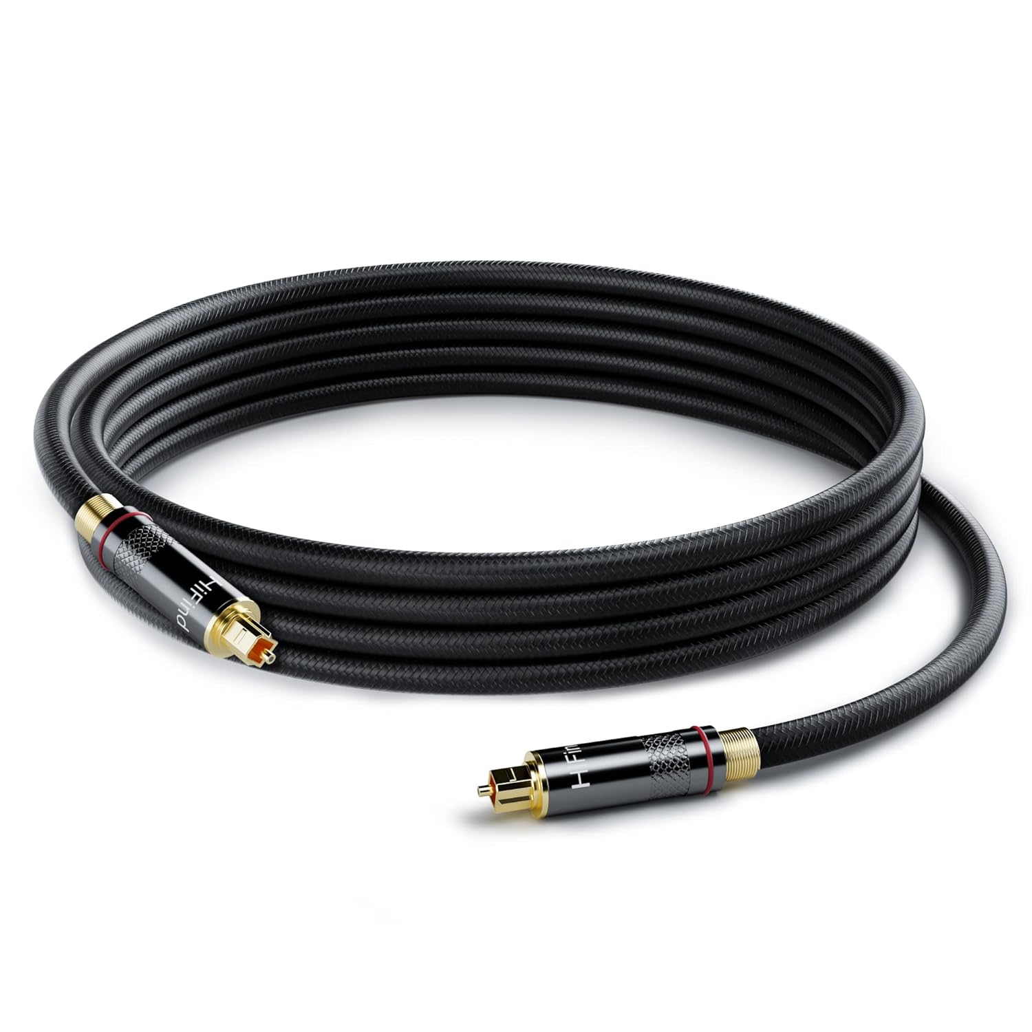 Amazon.com: HiFind Hi-Fi Optical Audio Cable 4 Ft, Digital Audio Cable ...