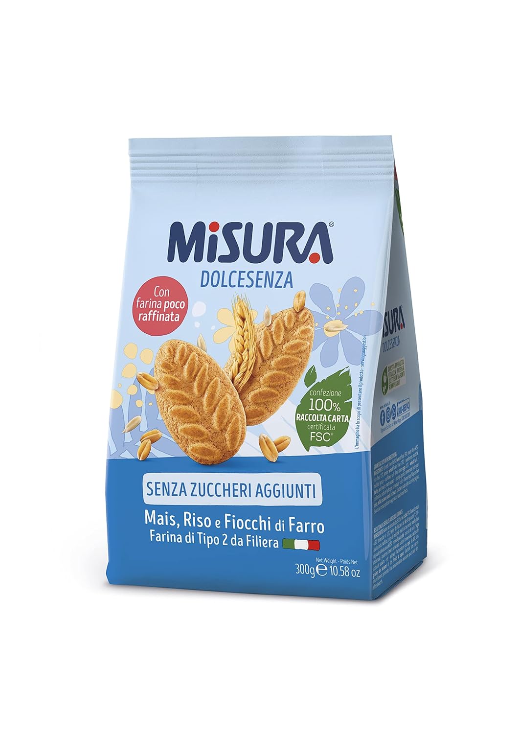 Misura dolce senza biscotti ai cereali Müsli Kekse 300g biscuits ...