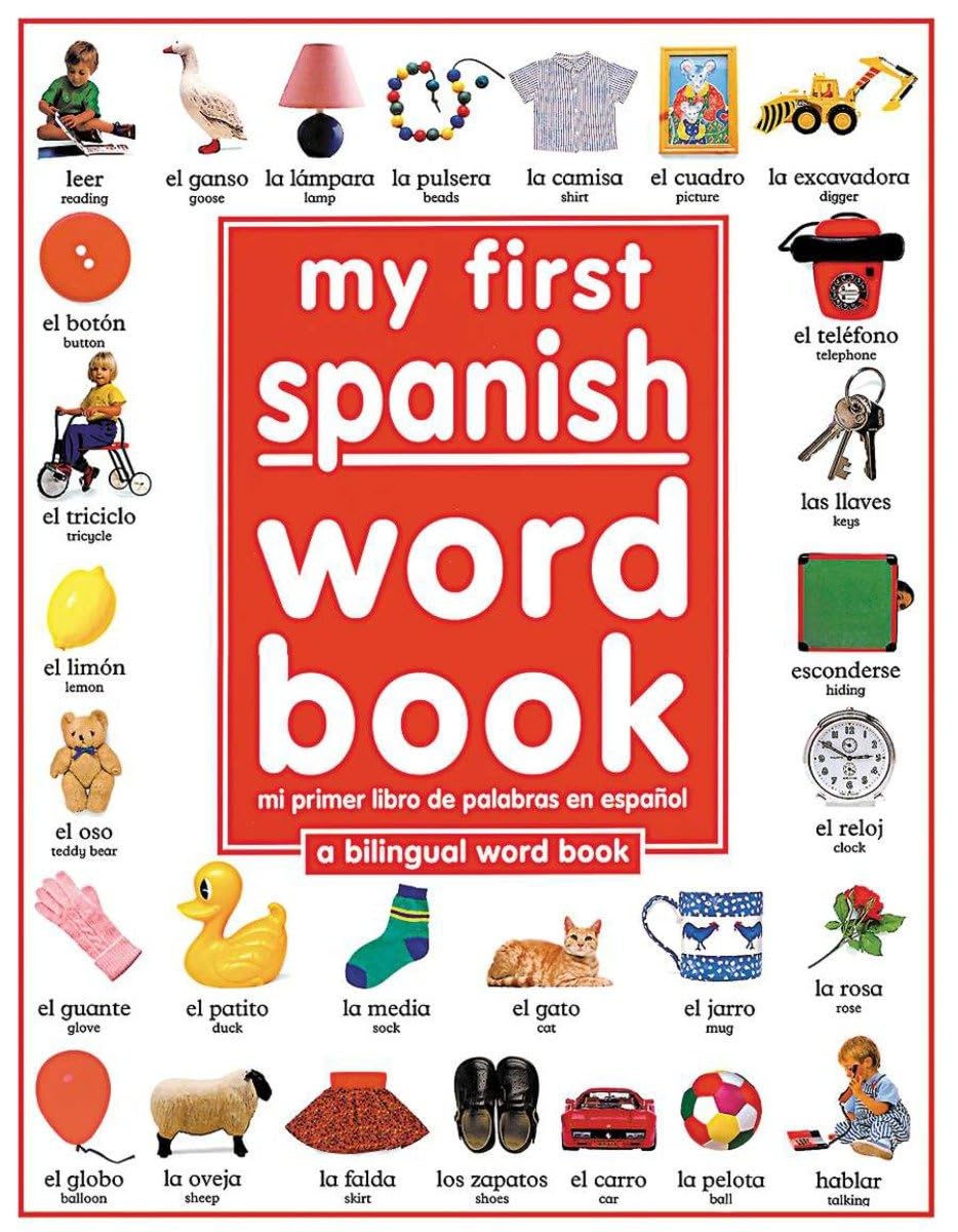 My 1st Spanish Word Book / Mi Primer Libro De Palabras EnEspanol: A ...