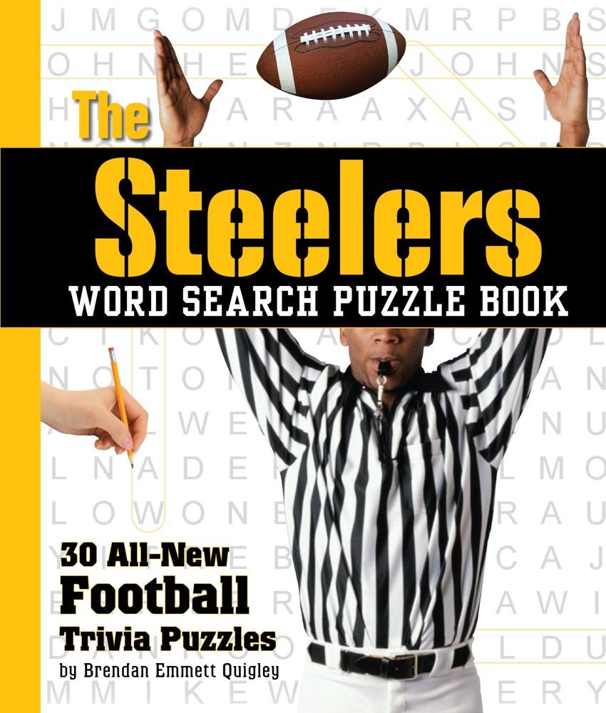 The Steelers Word Search Puzzle Book: 30 All-New Football Trivia ...