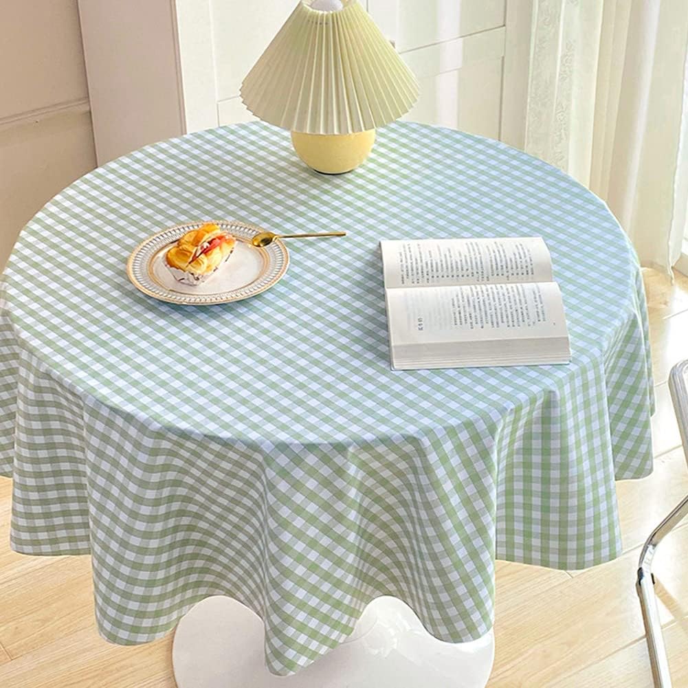 Home Direct Round Oilcloth PVC Wipe Clean Tablecloth 140cm 55" Small ...