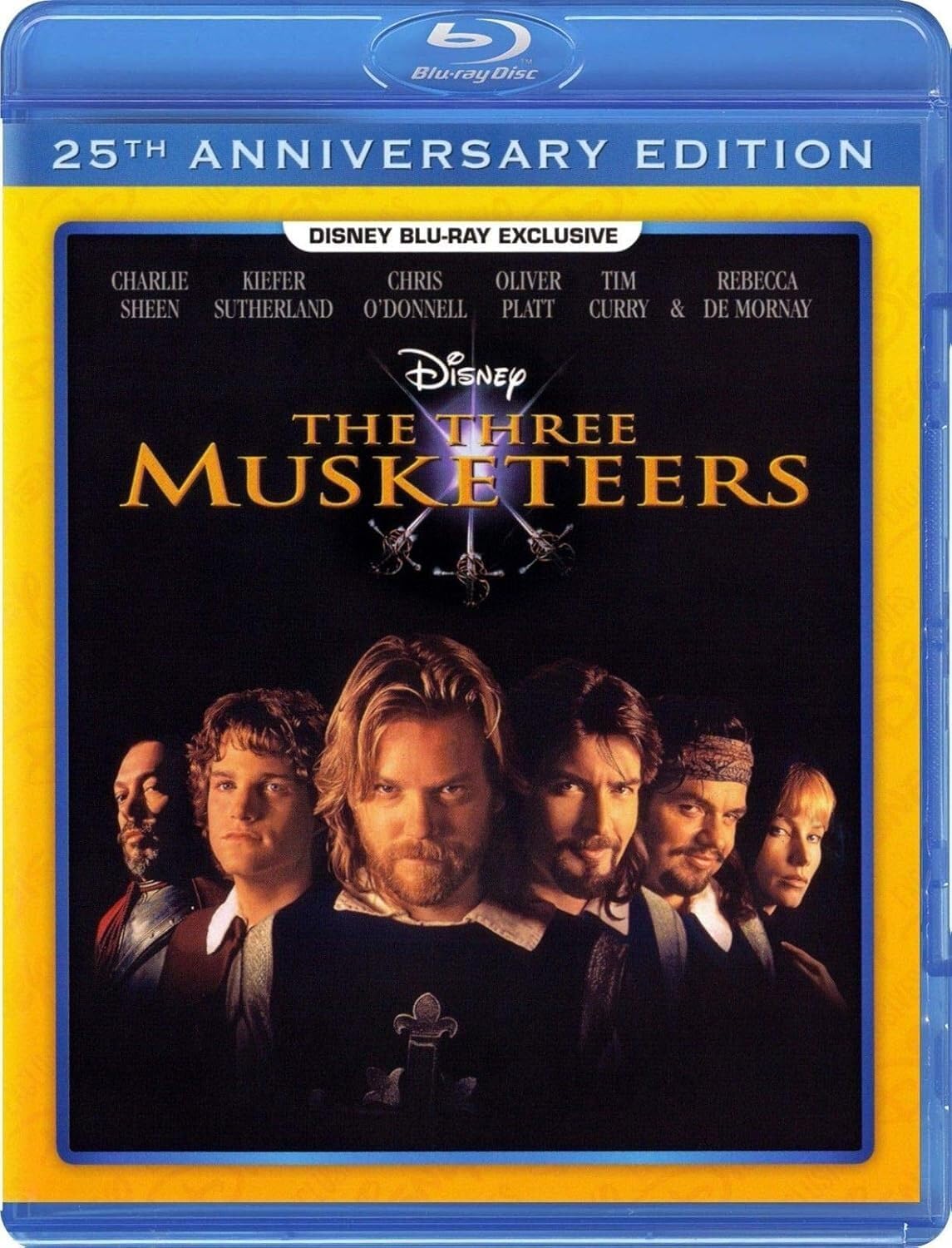 The Three Musketeers : Charlie Sheen, Kiefer Sutherland, Chris O ...
