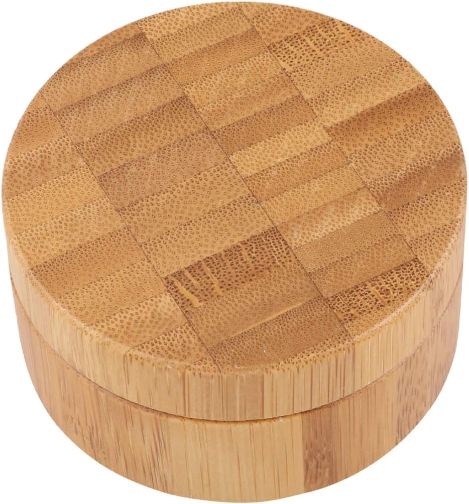 Amazon.com: Loose Powder Box Powder Container Makeup Powder Box Bamboo ...