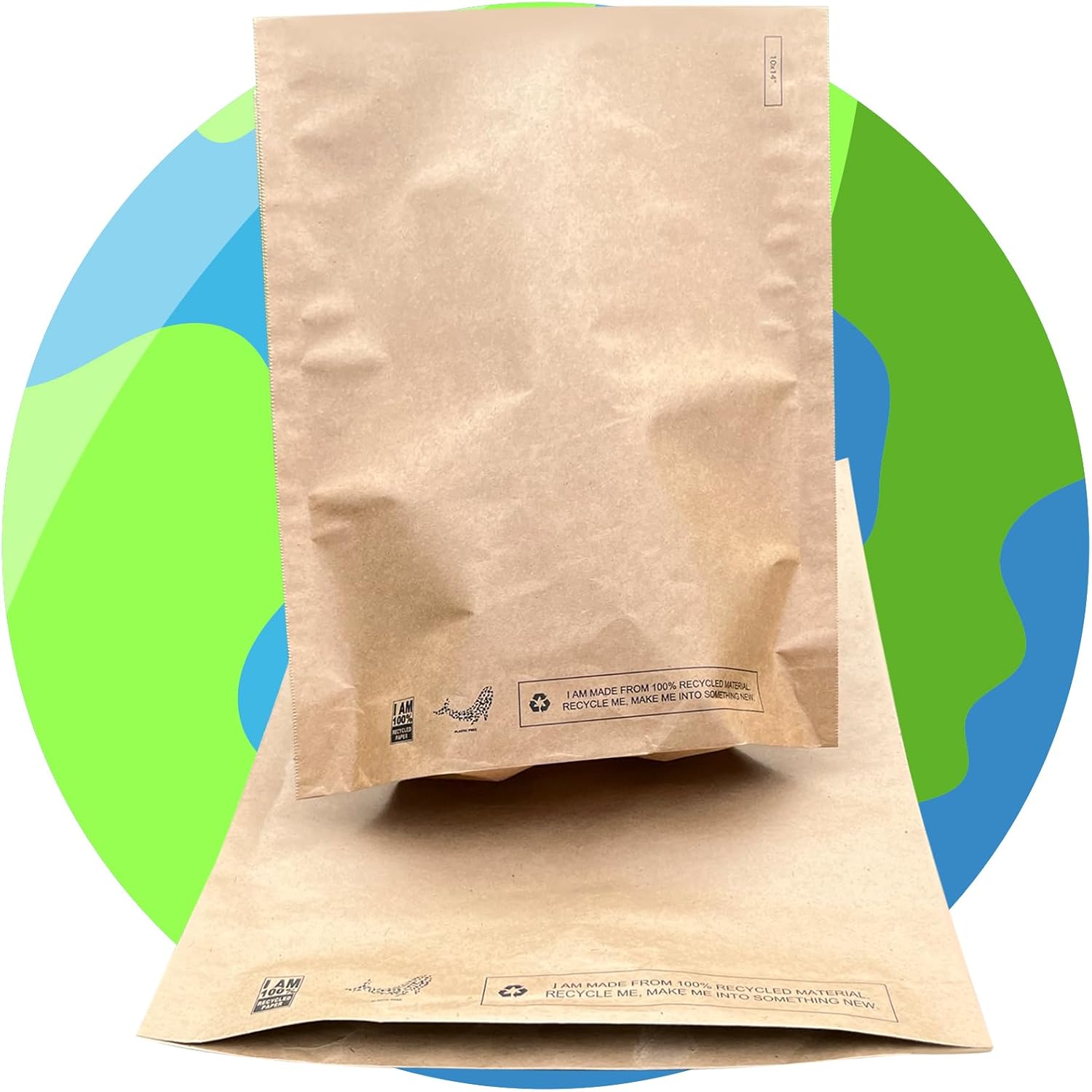 Eco-Friendly Kraft Peel and Seal Paper Envelopes - Sustainable Shipping ...