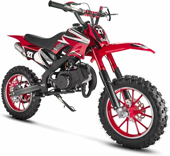 Amazon.com: Kids Dirt Bike 49cc & 2-Stroke Gas Powered Off-Road Motorcycle tire Shock Absorber ...
