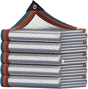 Premium Shade Cloth 4x4m - 95% UV-Resistant Reflective Tarp for Garden ...