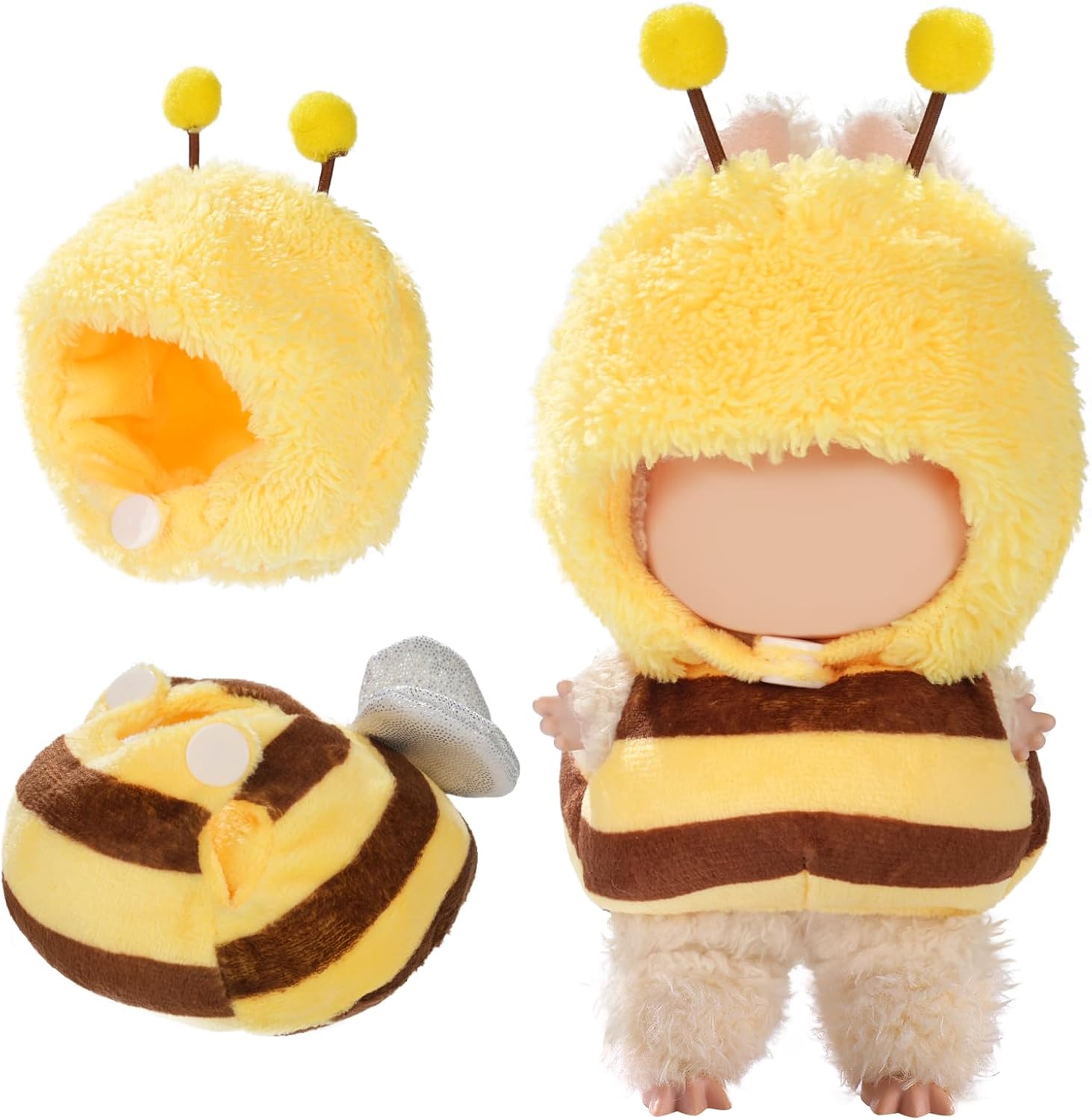 Amazon.com: Cute Clothes for Labubu Doll Design Outfit Pop Blind ...