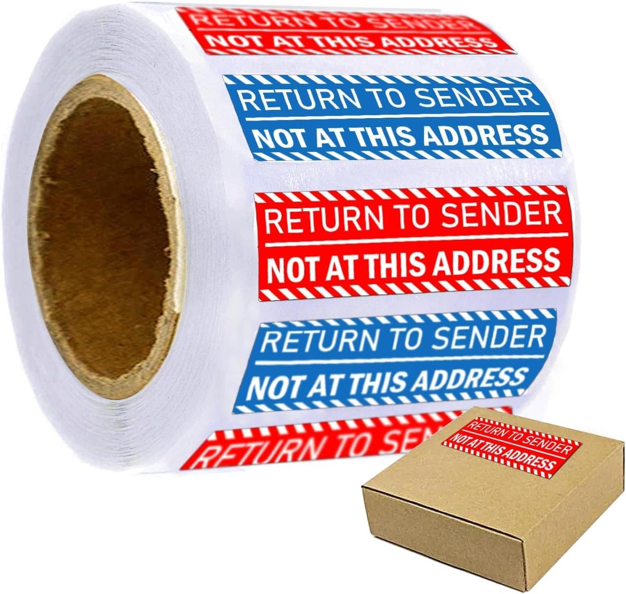 500 Count Return To Sender Address Labels 3x1 Inch 500 - 3x1 Inch ...