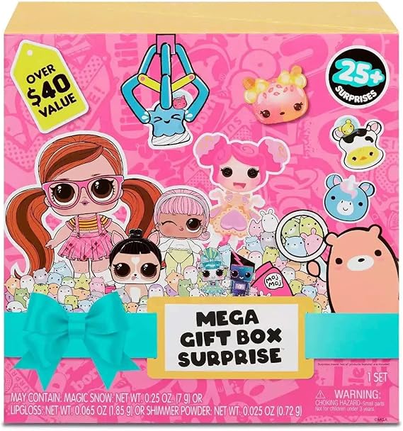 Amazon.com: L.O.L. Surprise! Mega Gift Box Surprise – Mystery Gift Box ...