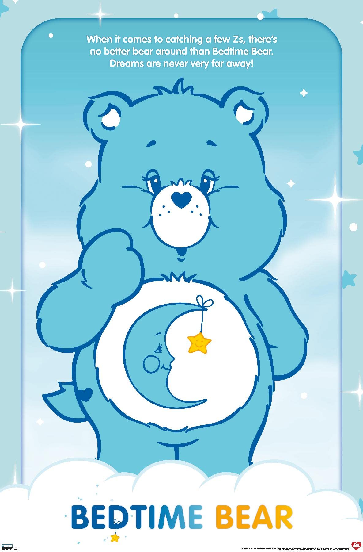 Amazon.com: Trends International Care Bears - Bedtime Bear Wall Poster ...