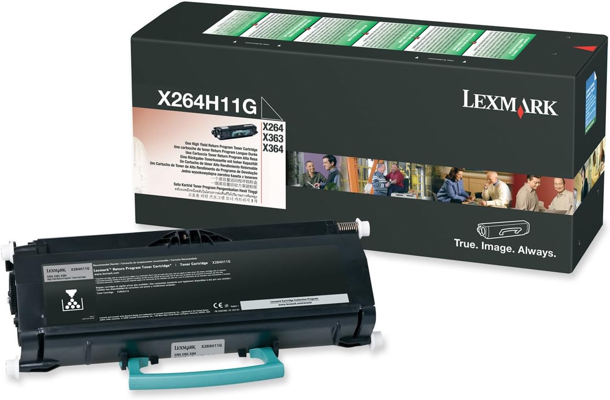 Amazon.com: Lexmark 71B10K0 Black Toner Cartridge 2-Pack for CS317 ...