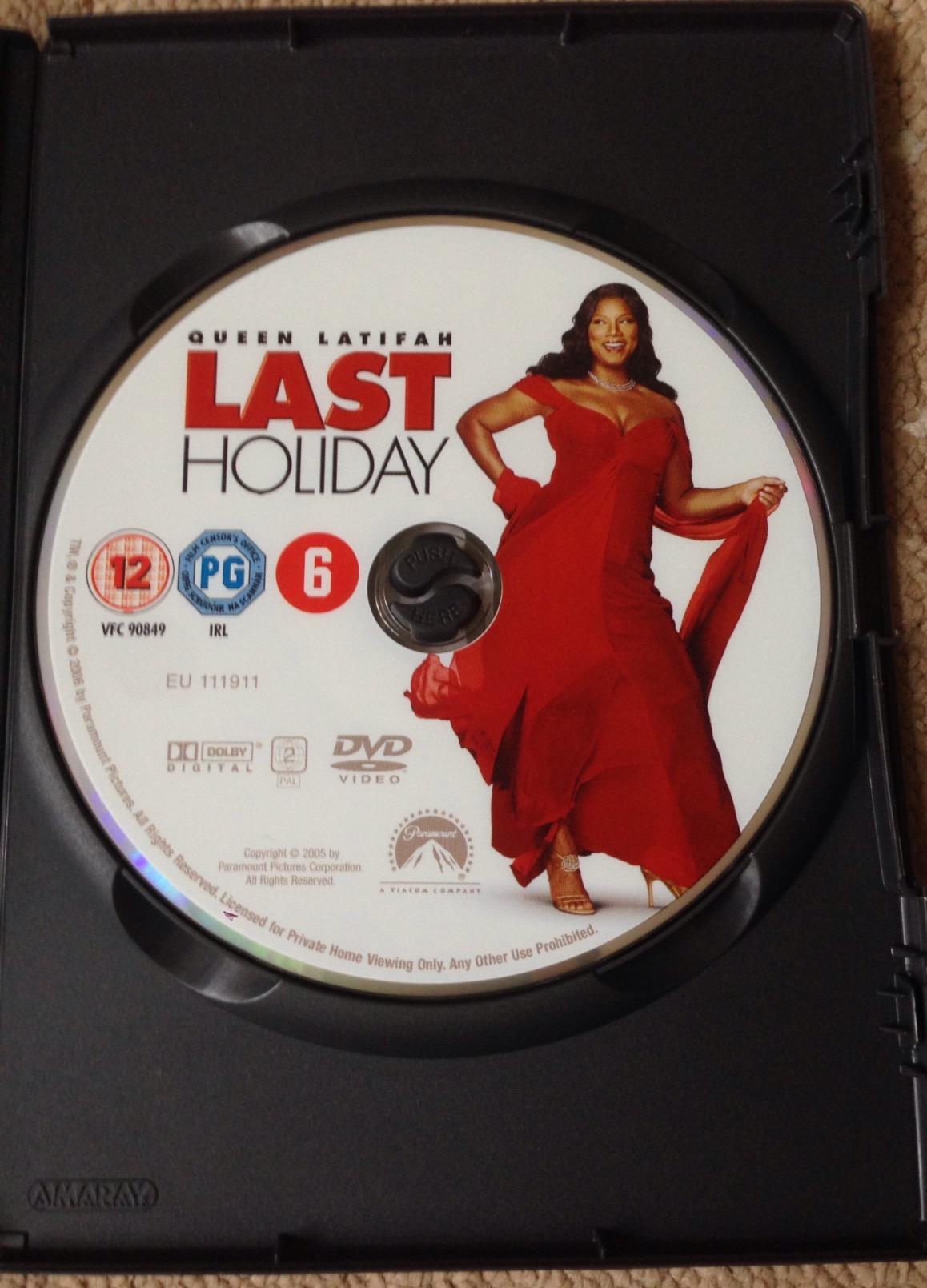 LAST HOLIDAY - LAST HOLIDAY (1 DVD): Amazon.co.uk: Queen Latifah: DVD ...