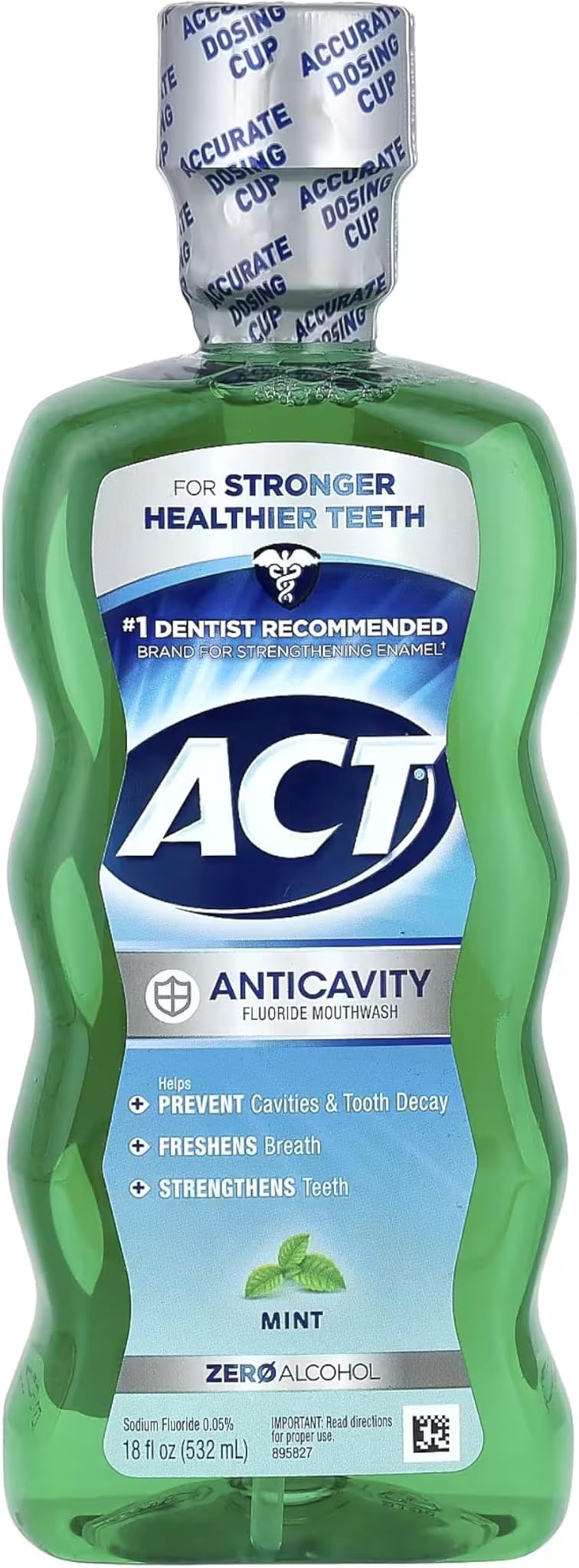 Act Anticavity Fluoride Mouthwash Mint 18 Fl Oz Pack 3 | Desertcart KSA