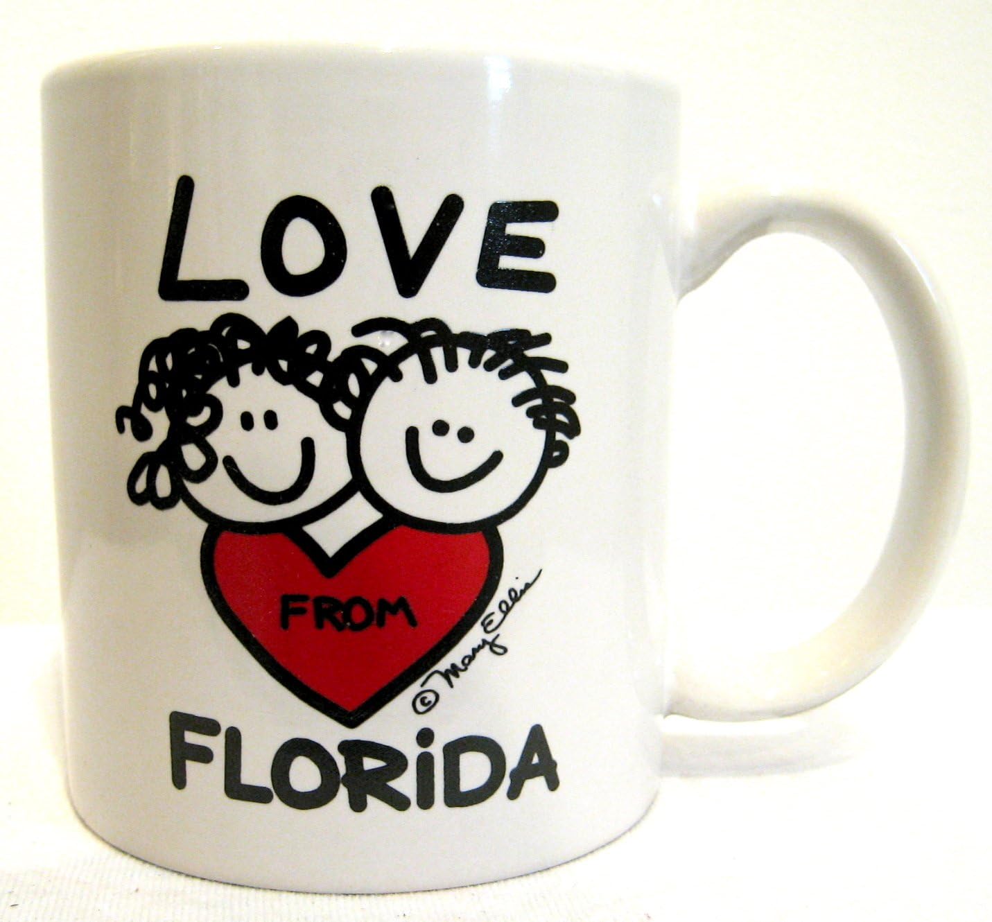 Amazon.com: Florida Mug Souvenir Ceramic Coffee Cup with Love From ...