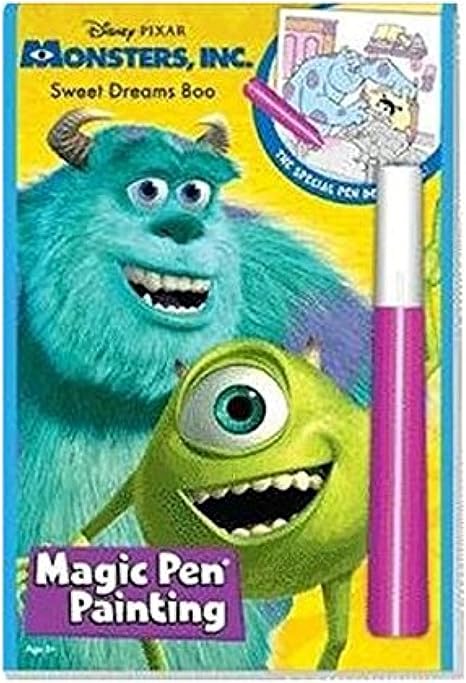 Amazon.com: Monster Inc Magic Paint Books,Lee Publication,M0670 : Toys ...