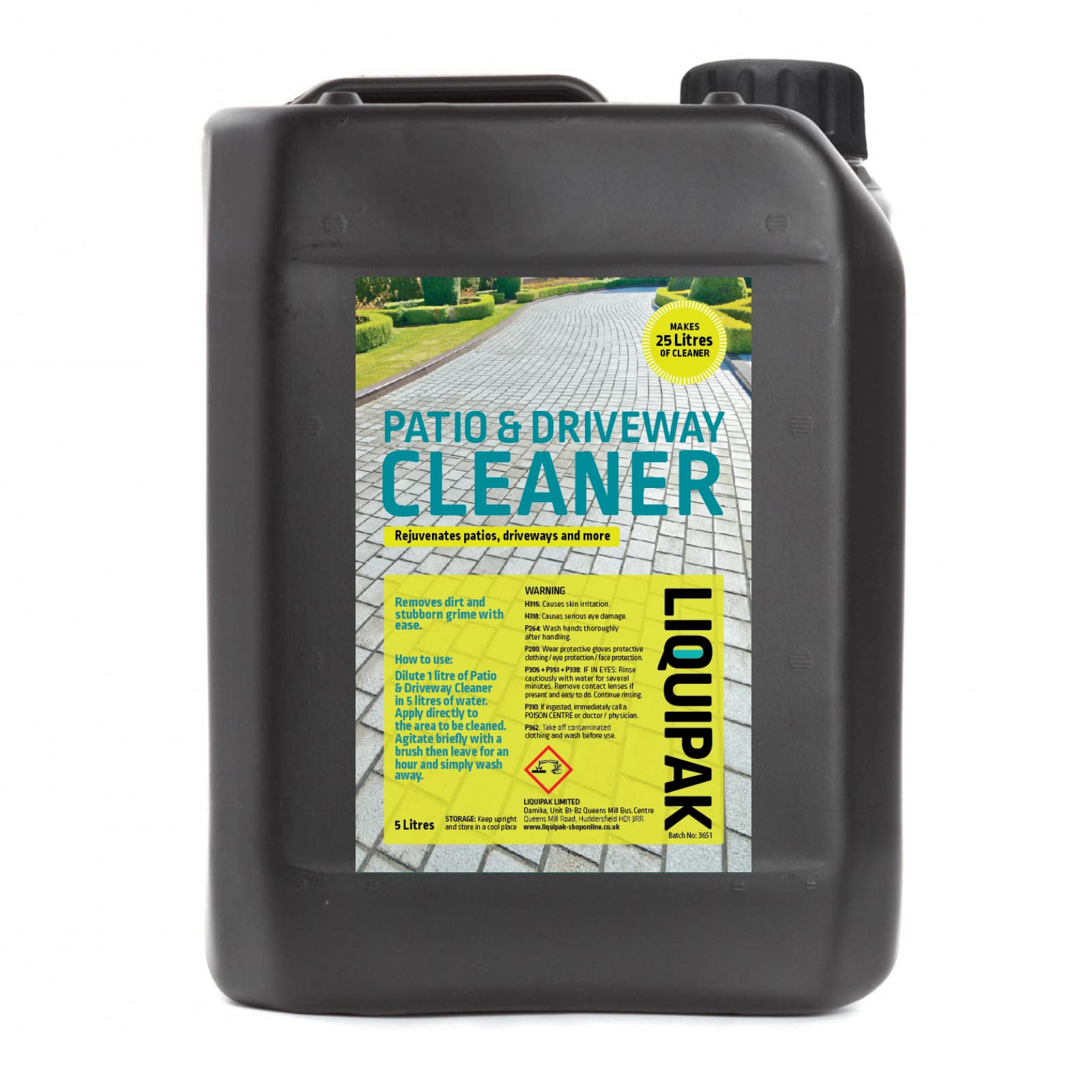 Liquipak Patio Cleaner Driveway Cleaner 5l Removes Dirt And Tough ...