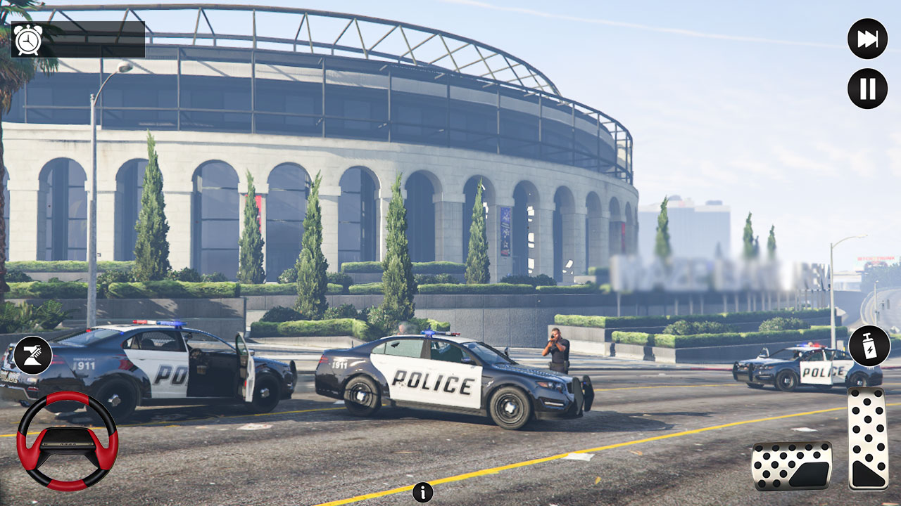 Police Car Chase Crime Vegas Driving Simulator: Urban Police Chase Real ...