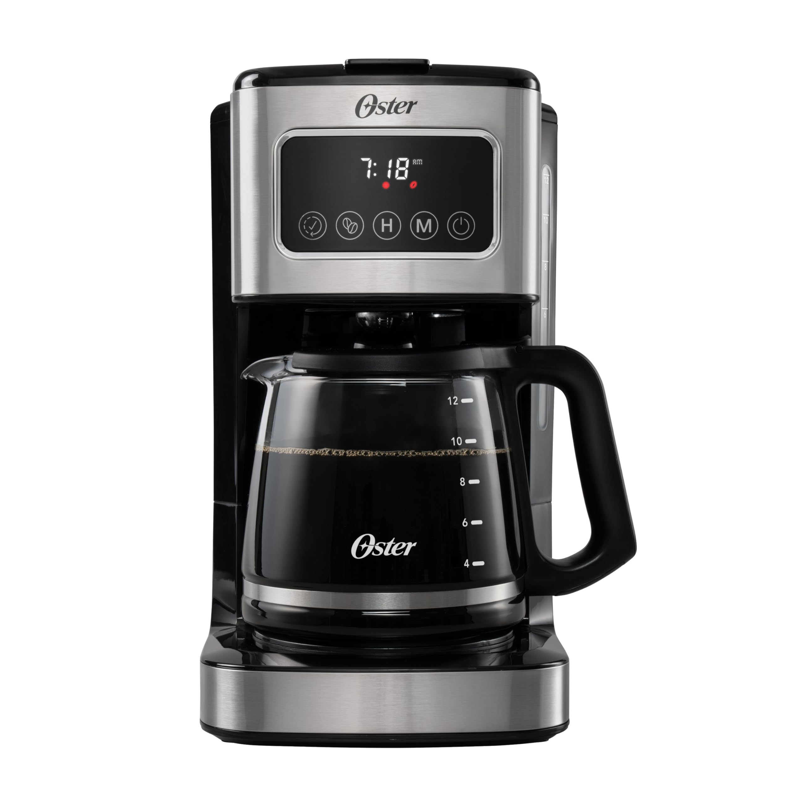 Oster Cafetera de Goteo Programable, de 12 Tazas, con Pantalla Táctil ...