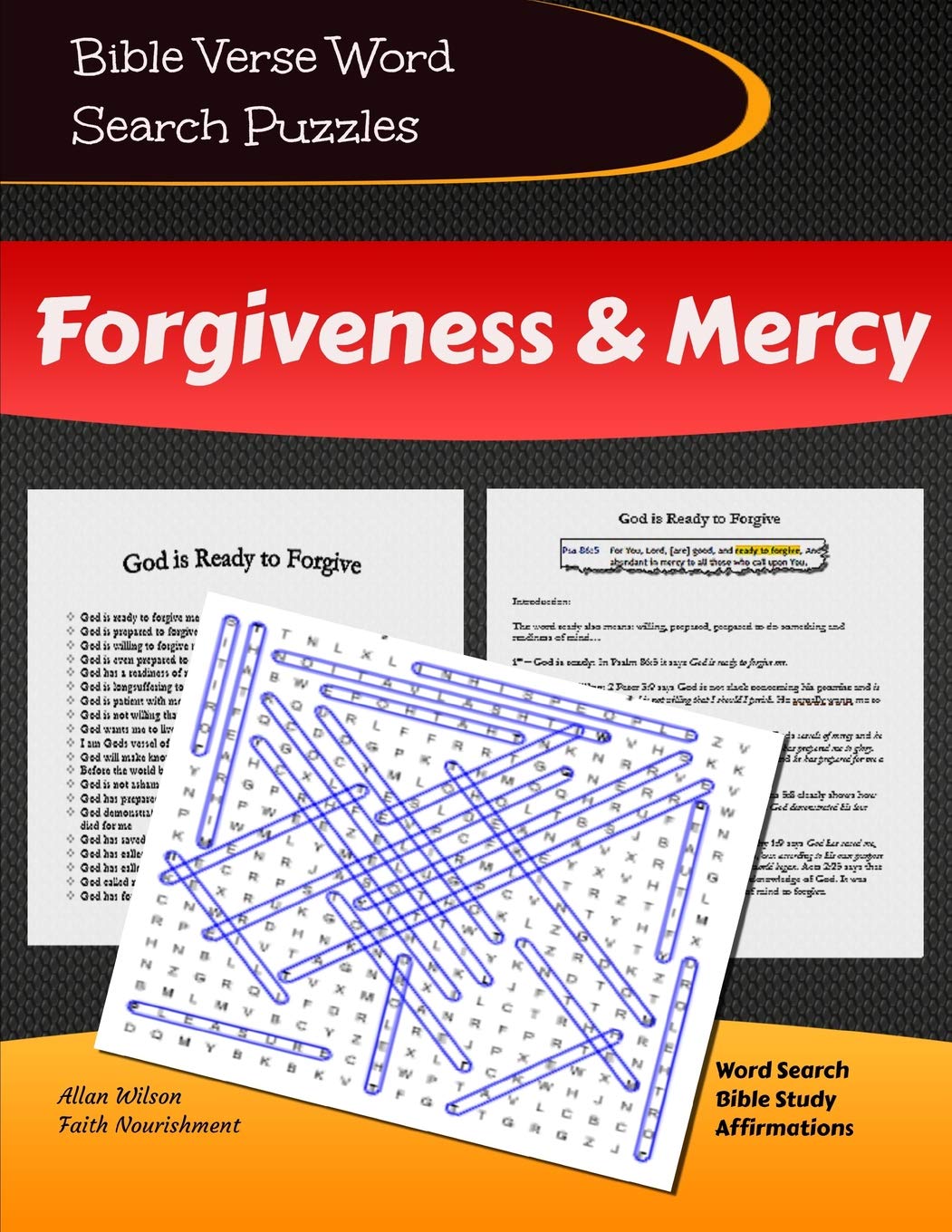 Bible Verse Word Search Puzzles - Forgiveness & Mercy: Scripture Word ...