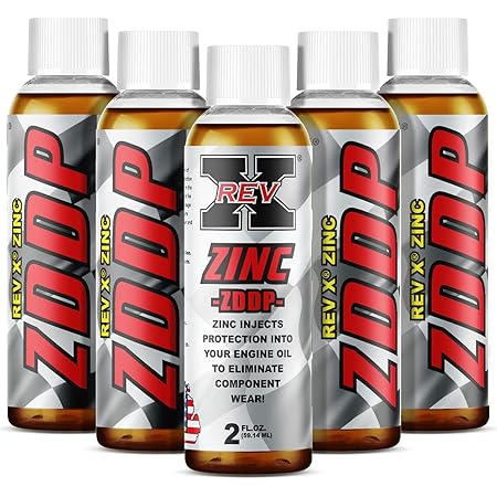 Amazon.com: REV X ZDDP Oil Additive - Zinc & Phosphorus : Automotive