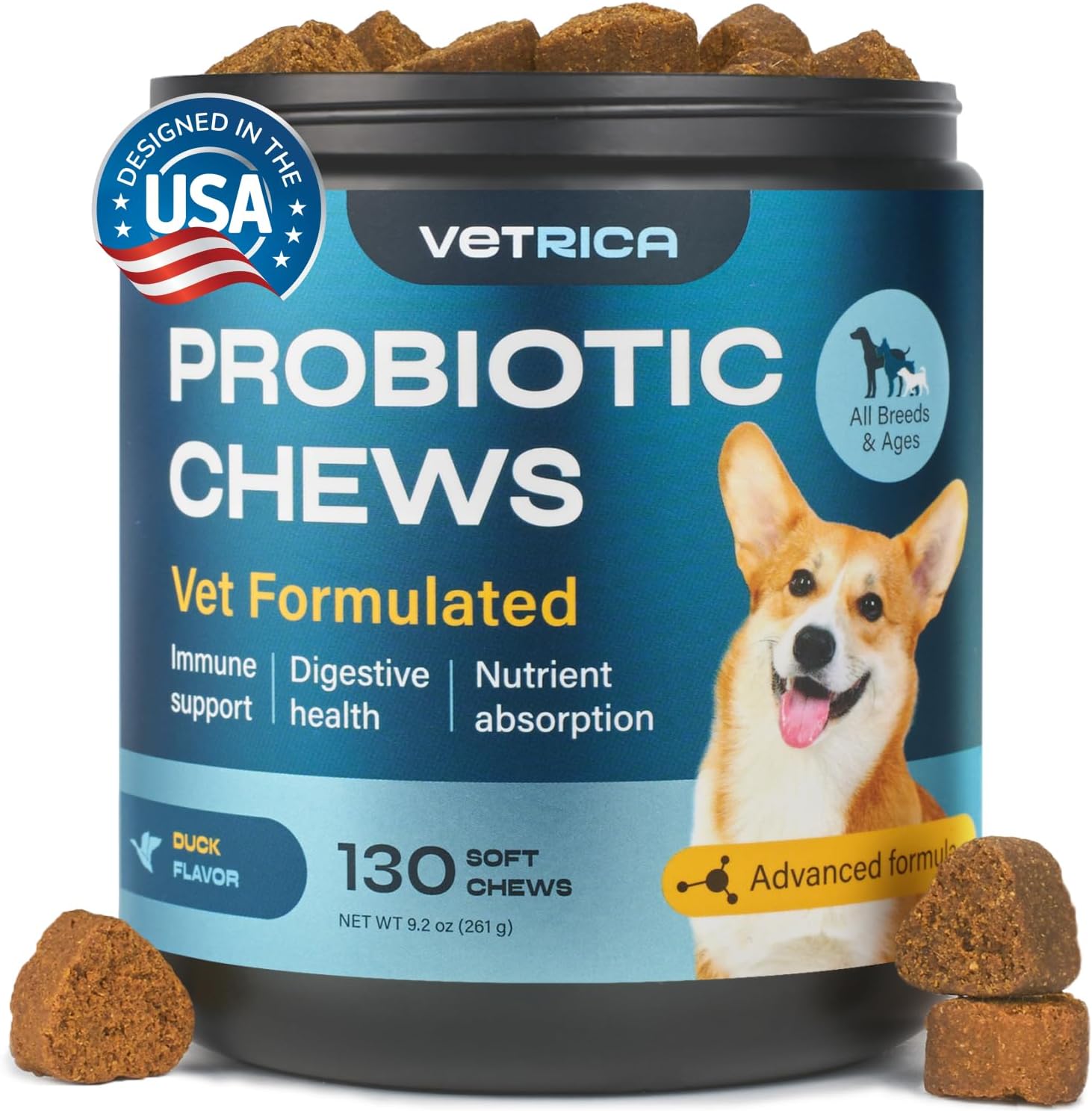 Amazon.com : Probiotics for Dogs - Dog Probiotics for Digestive Health ...