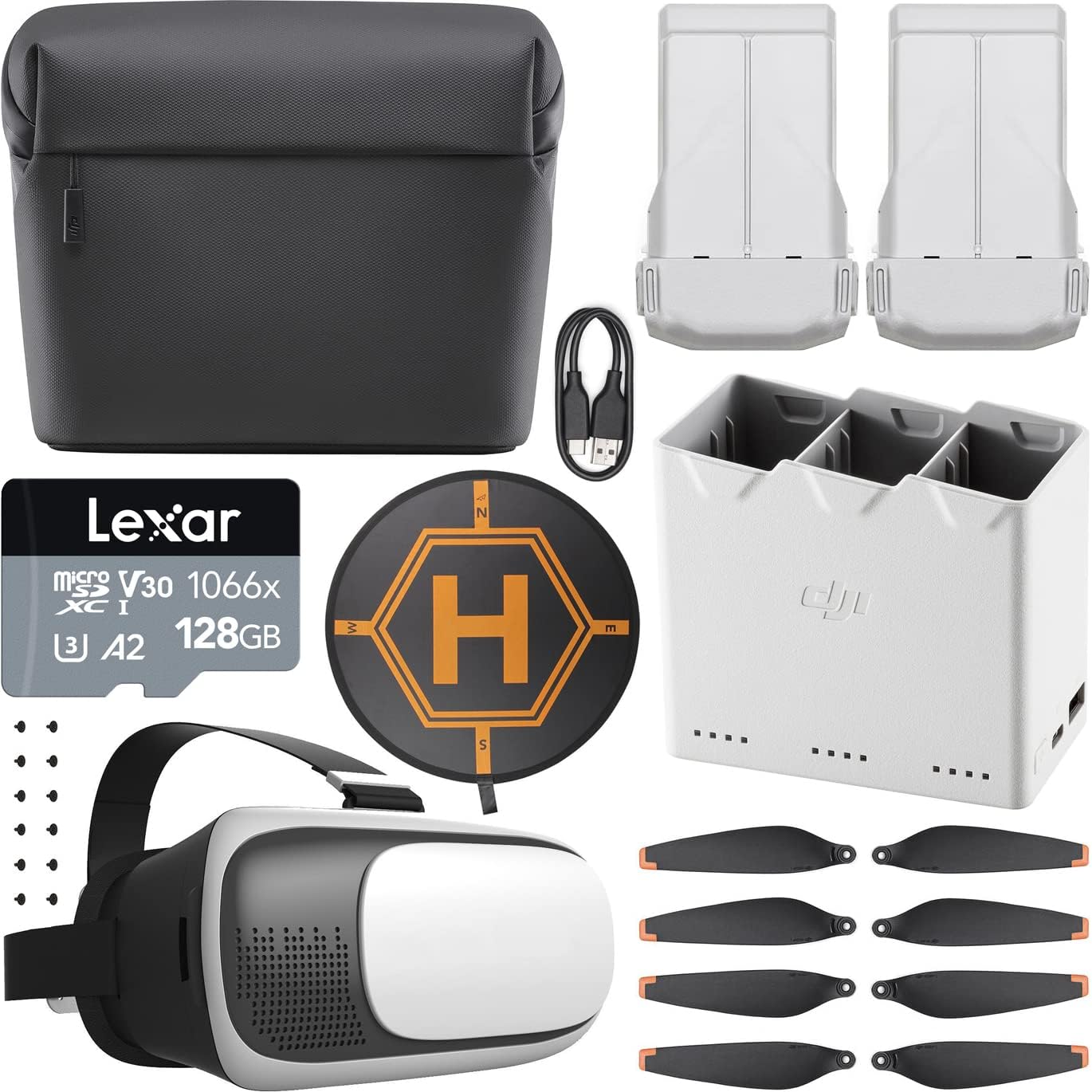 Amazon.com: DJI Mini 3 Pro Fly More Kit Plus with 2 DJI Mini 3 Series ...