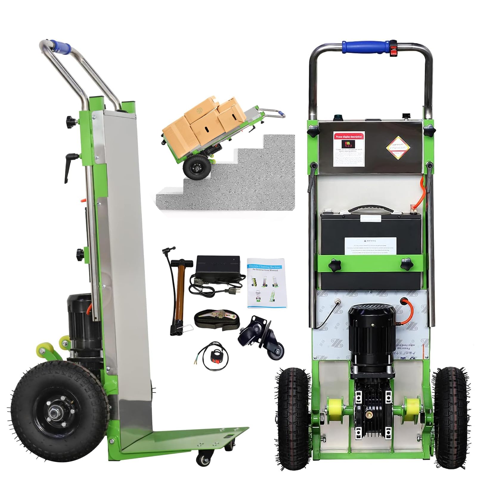 Battery Operated Hand Truck MS3C 750PHT Heavy Duty Power Operated