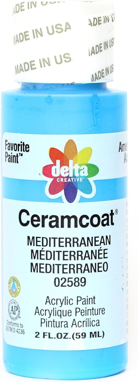 Amazon.com: Delta Creative Ceramcoat Acrylic Paint in Assorted Colors ...