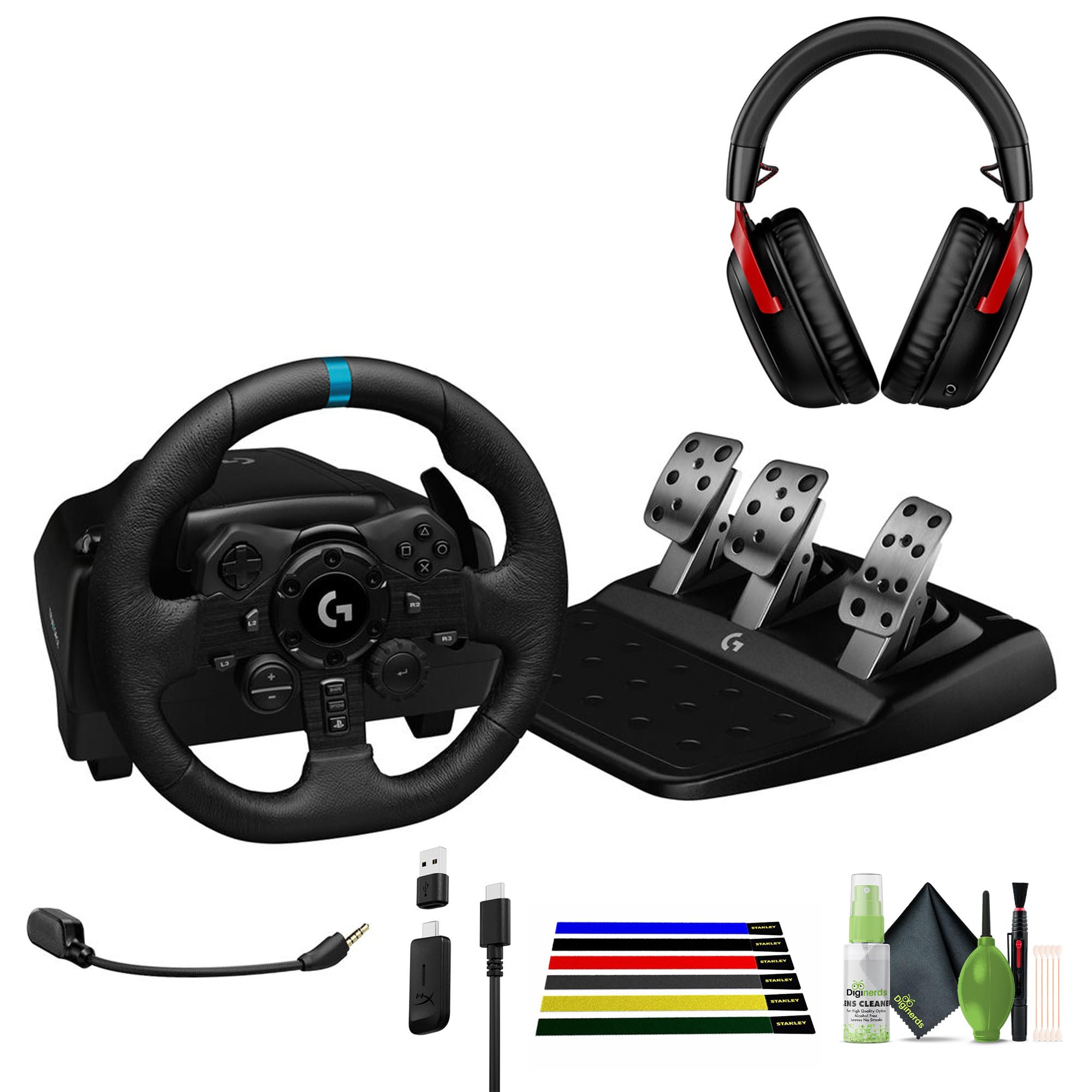 Amazon.com: Logitech G G923 TRUEFORCE Sim Racing Wheel and Pedals for ...