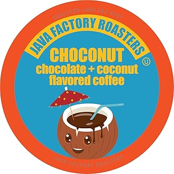 Amazon.com: Java Factory Coffee Pods Choconut, 40 Count - Chocolate ...