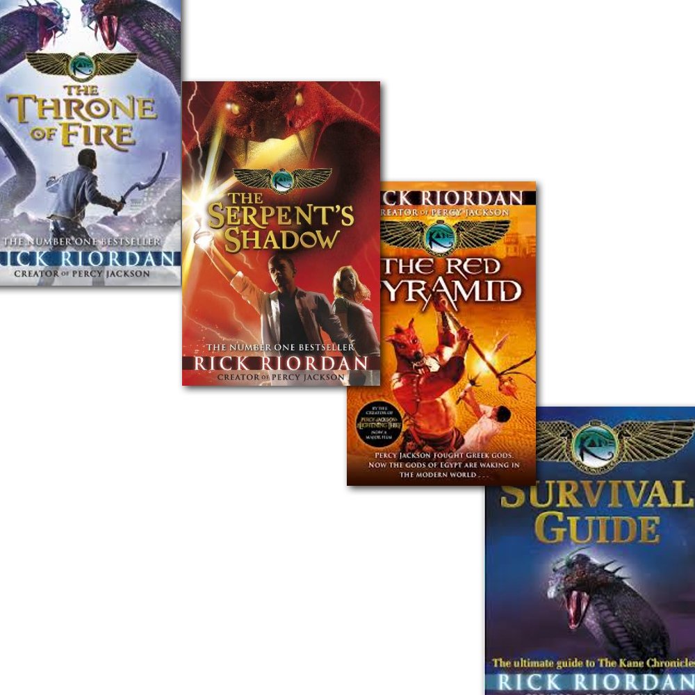 The Kane Chronicles Series 3 Books Collection With The Kane Chronicles ...