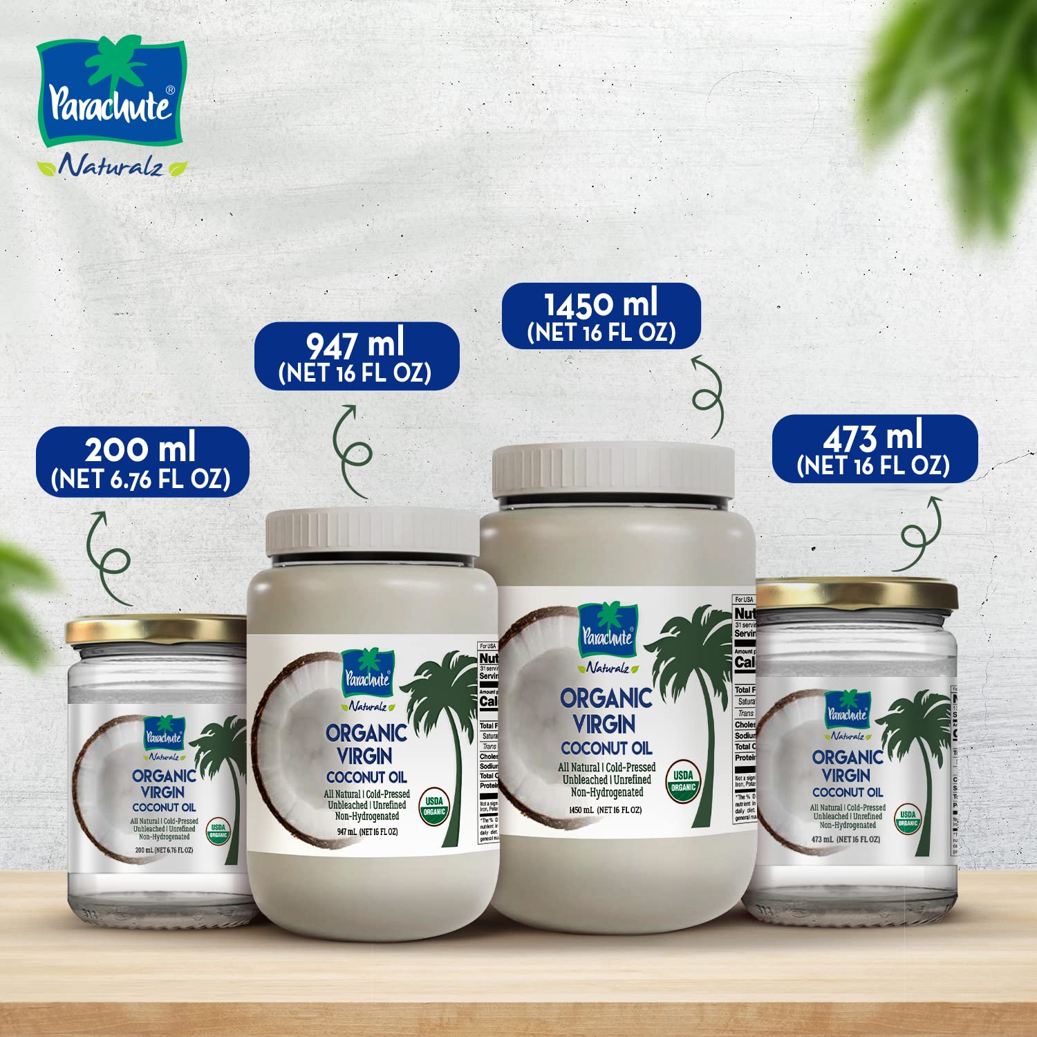 Snapklik.com : Parachute Naturalz Virgin Coconut Oil 100% Organic ...