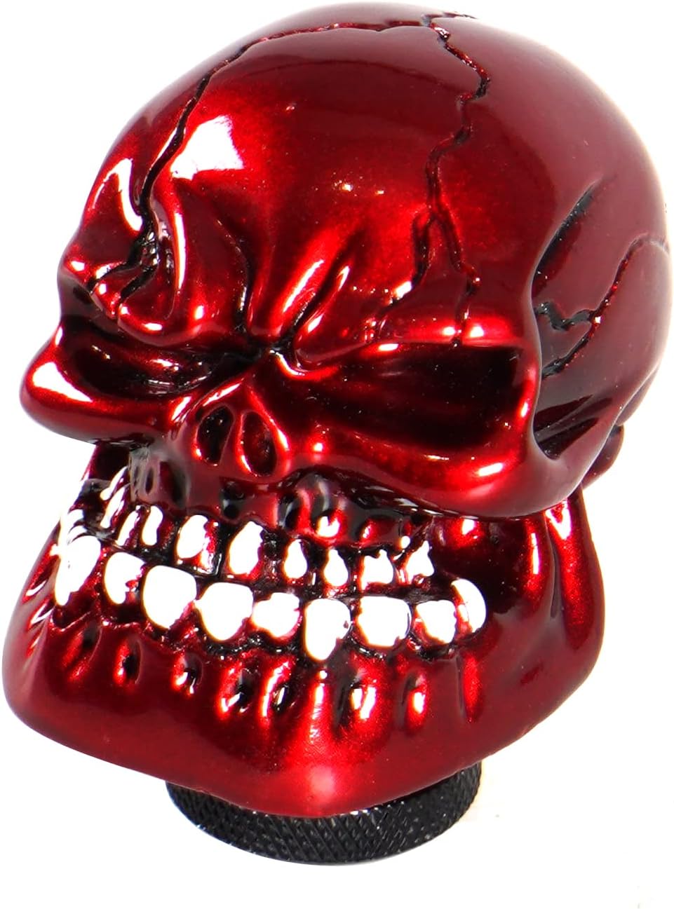 Amazon.com: Kool Collectibles Clear Black Skull Shifter Shift Knob Rat ...