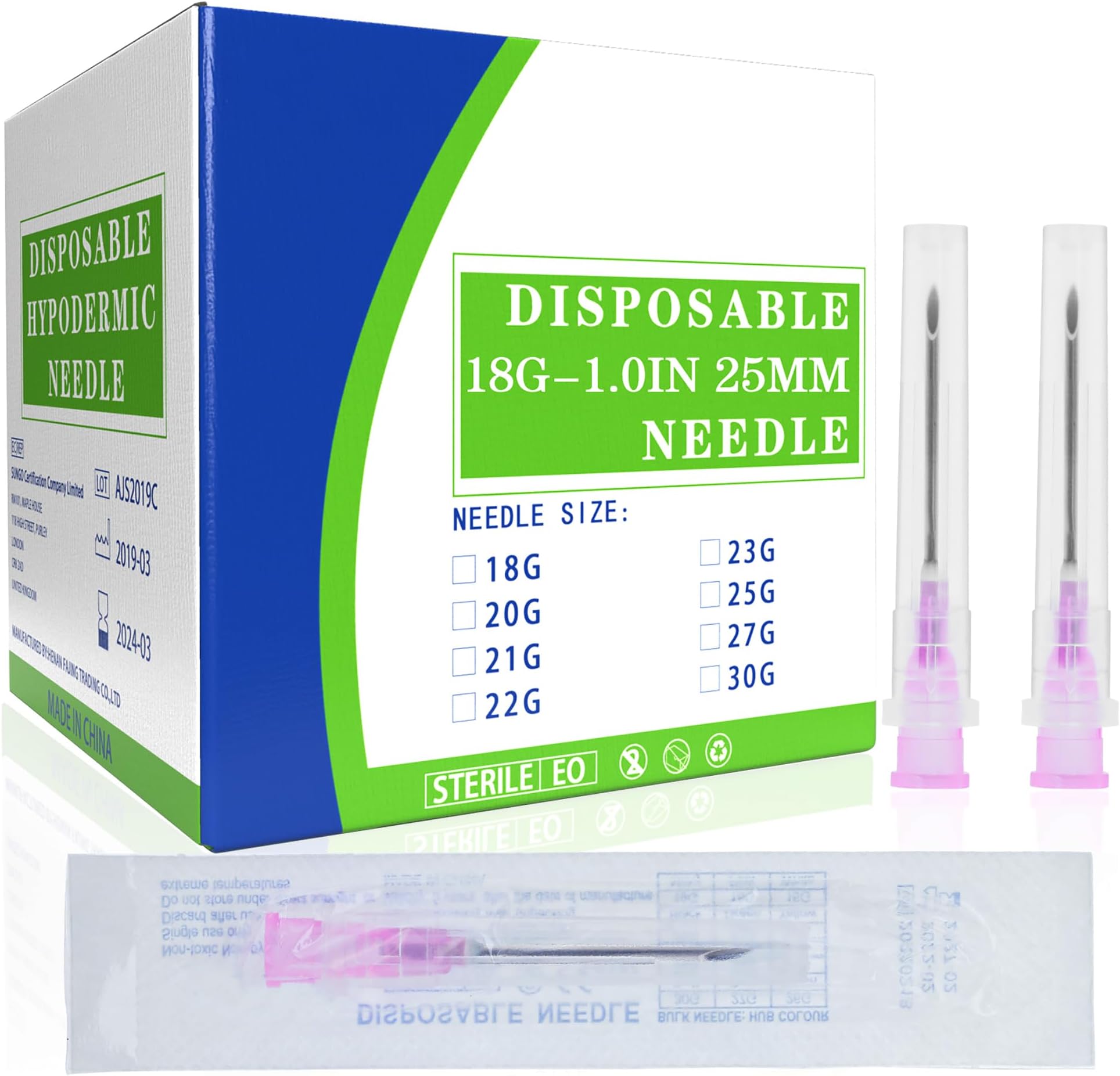 Amazon.com: Dispensing Needle with Luer Lock, Precision Applicator, 23G 1 inch, 100/pack ...