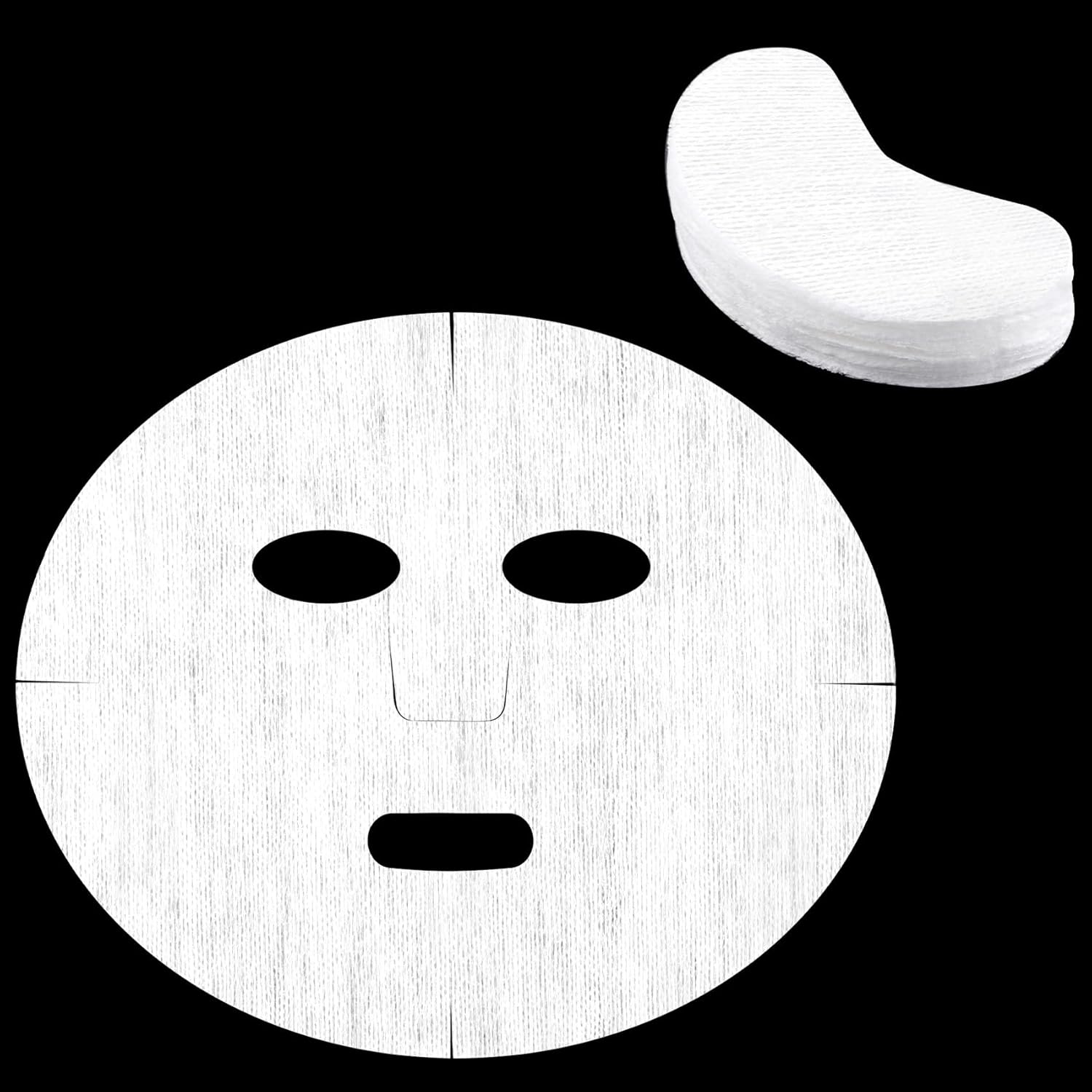 Amazon.com: Joez Wonderful 100pcs Facial Sheet Mask Paper with 30pcs ...