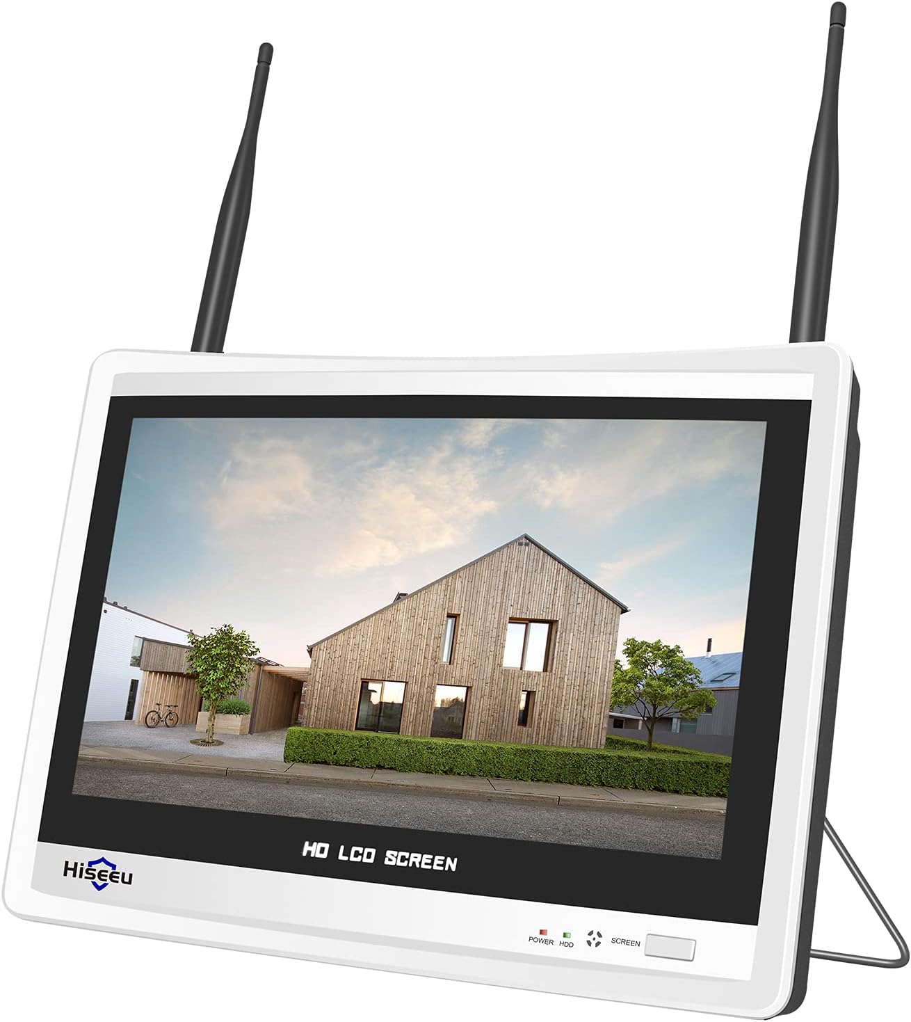 Amazon.com : 【No HDD】 12Inch LCD Wireless WiFi NVR 10 Channels Network ...