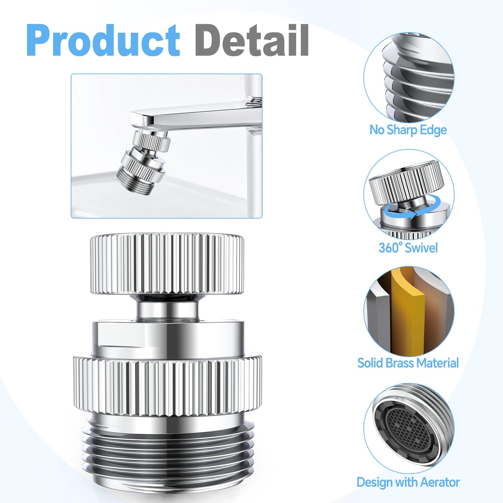 Quick Connect Faucet Aerator Assembly Replacing A Faucet Aerator