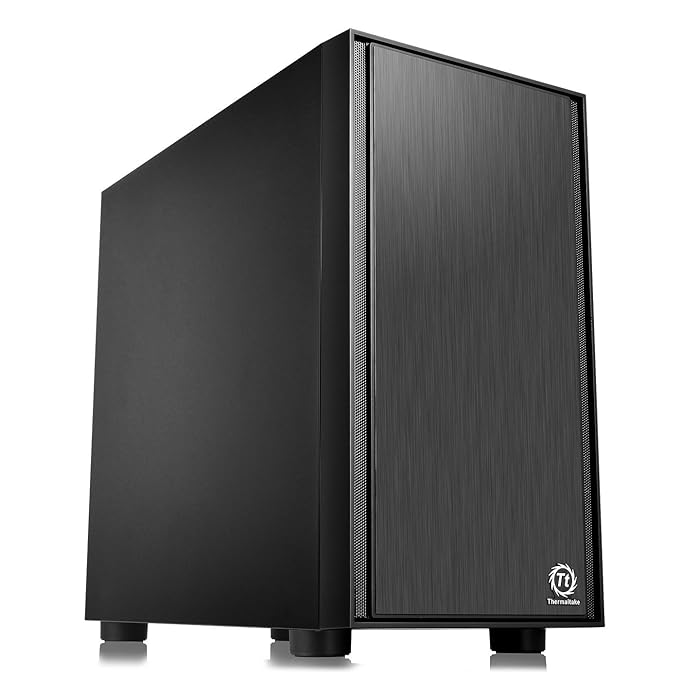 Buy Thermaltake Versa H17 Black SPCC Micro ATX Mini Tower Gaming ...