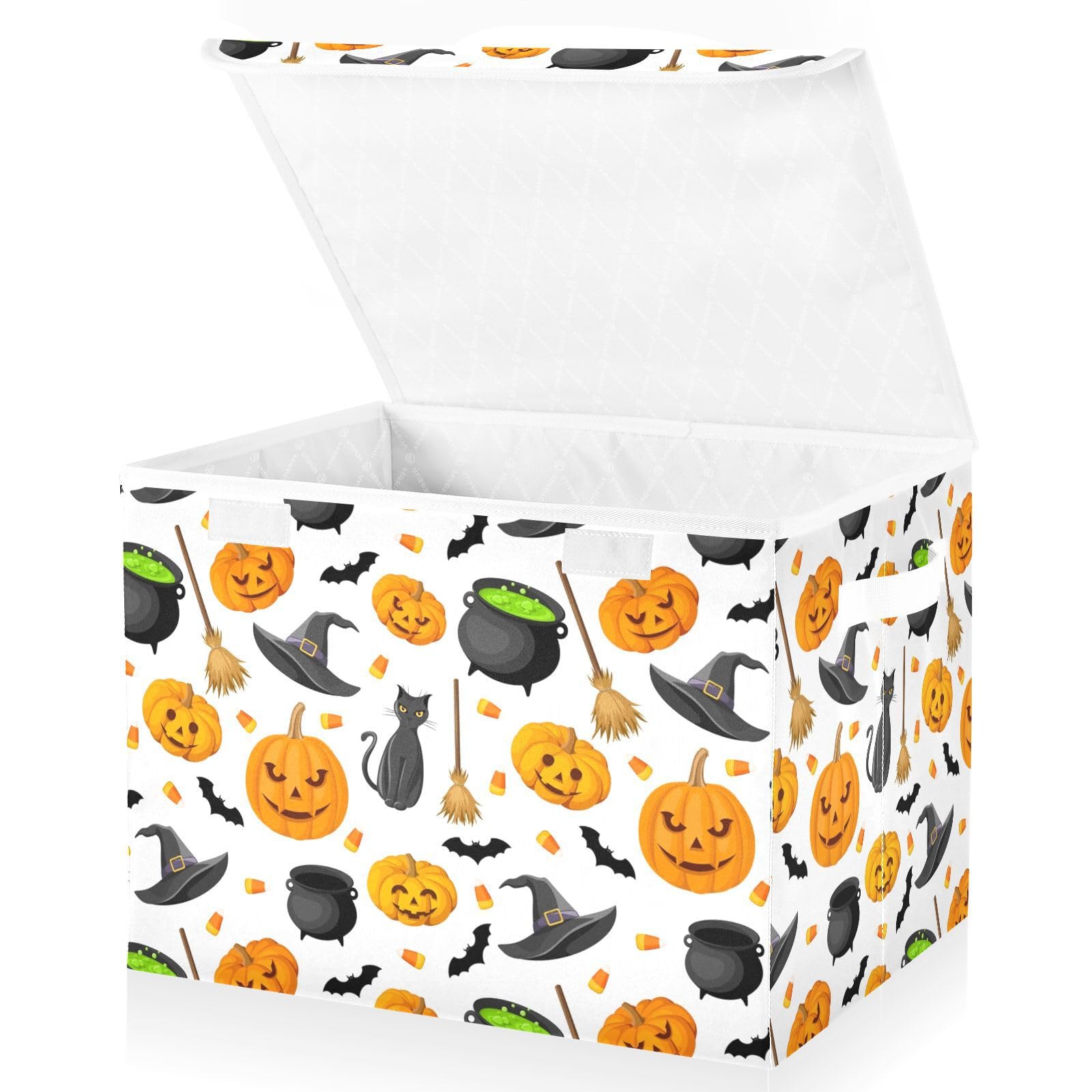 Amazon.com: senya Halloween Storage Baskets Collapsible Storage Bins ...