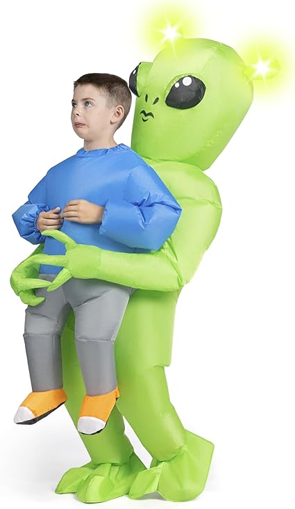 Amazon.com: Spooktacular Creations Kids Inflatable Costumes, Alien ...