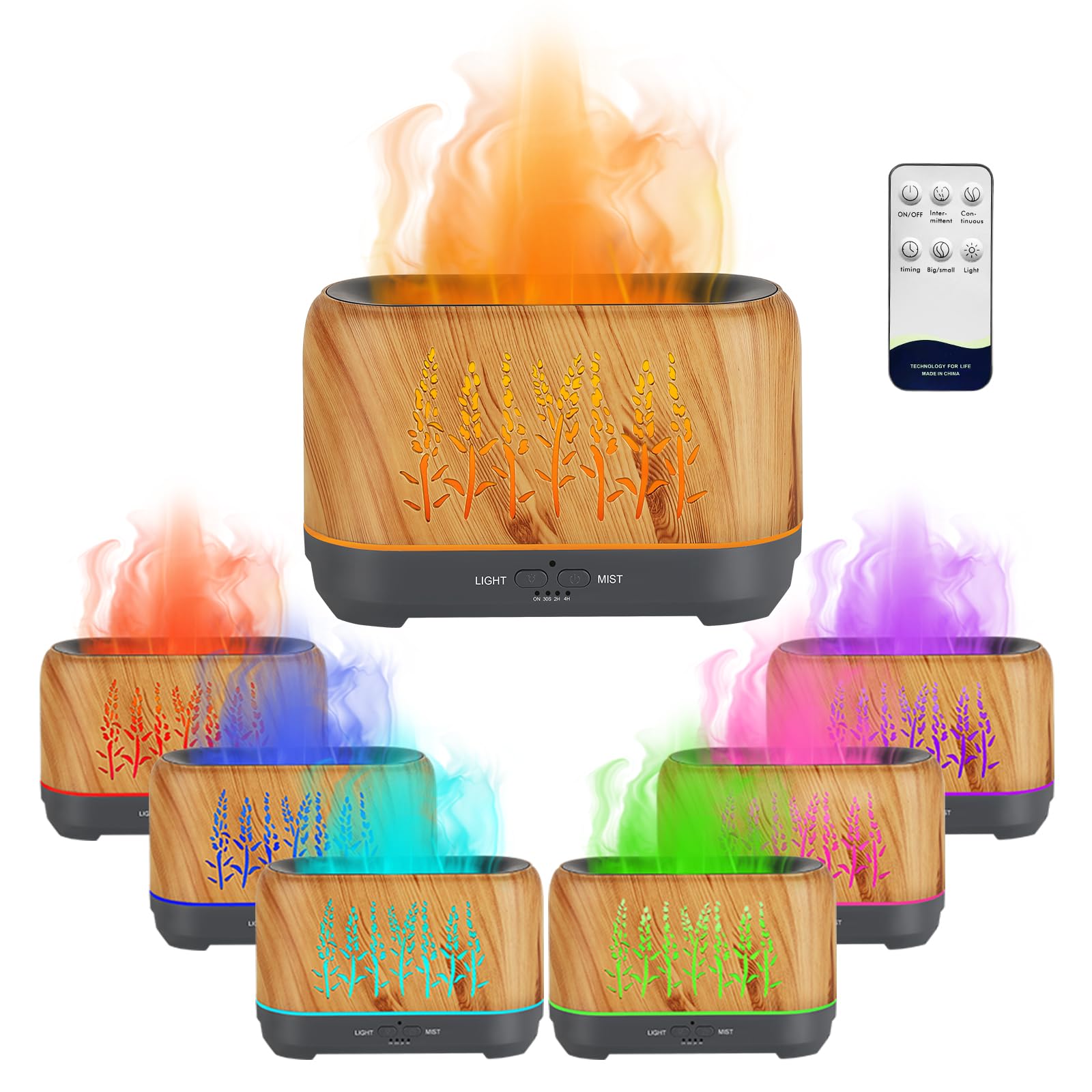 Amazon.com: WJNB Aromatherapy Oil Diffuser for Room: Ultrasonic Cool ...