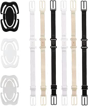 H HOME-MART Bra Strap Clips Non-slip Strap Holder 9pcs, Bra Extender 3 ...